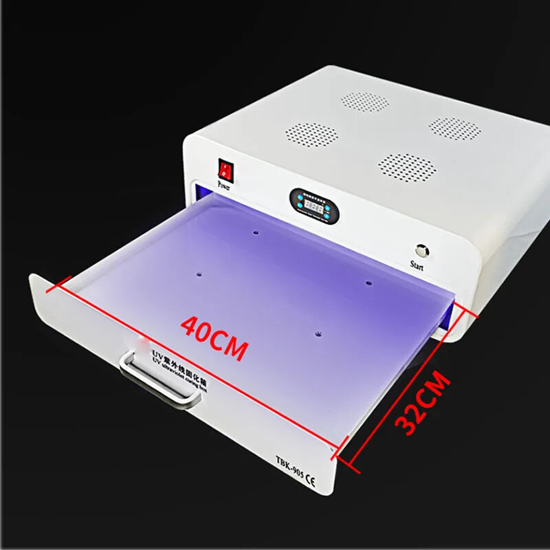 TBK New UV Curing Box Curved Flexible Screen Wrinkle-free LED UV Curing ...