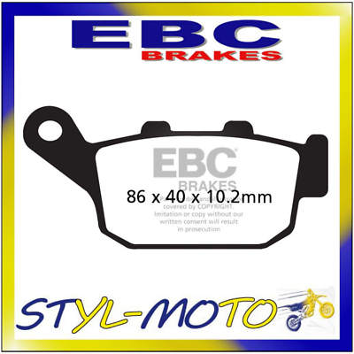 FA140HH Pastillas Sinterizado Traseros EBC Honda CB 400 Four 1997-1998 ...