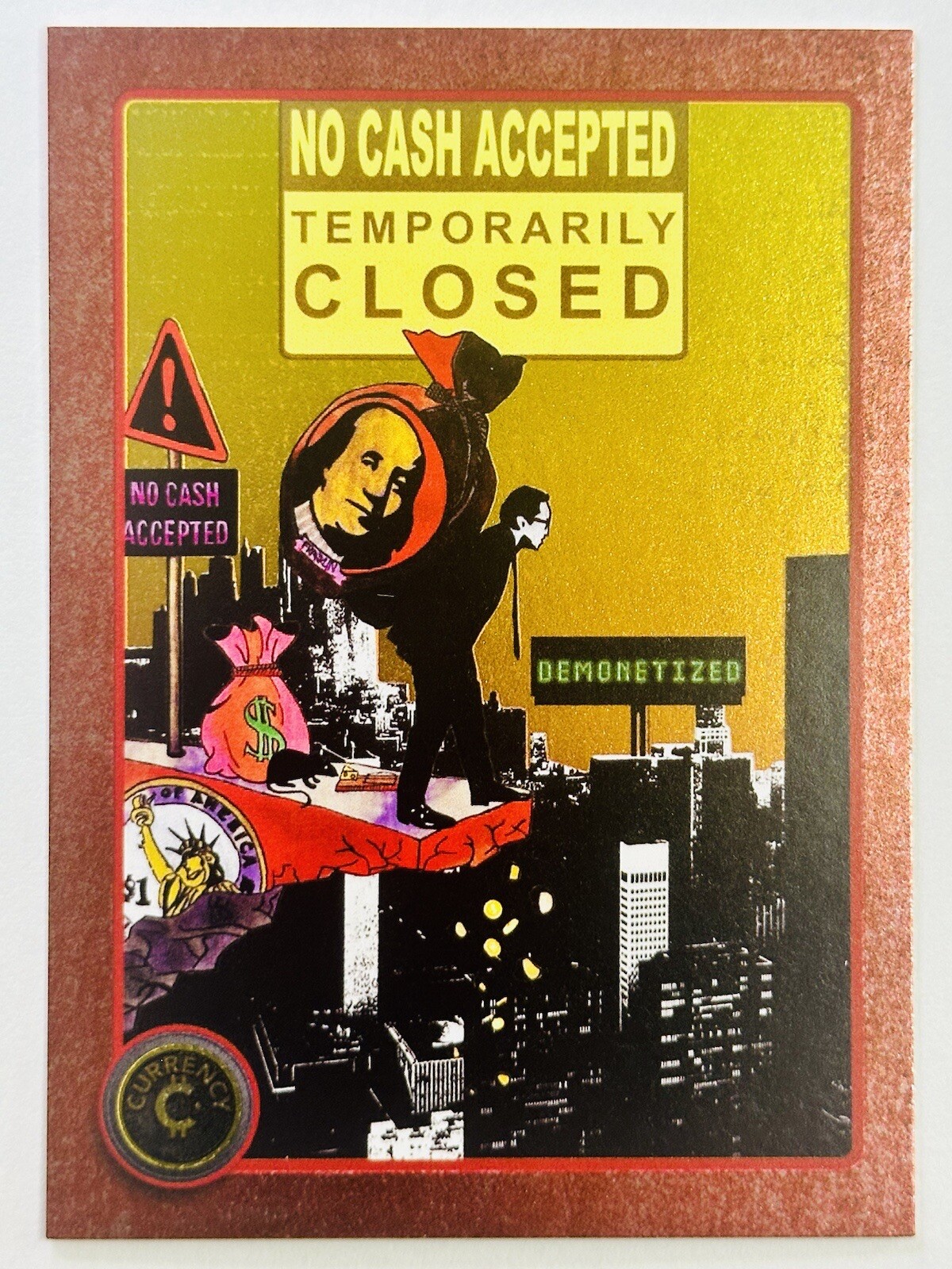 DEMONITIZED #14 2023 Cardsmiths Currency Series 2 S2 ICED FOIL Holo 🚀🌖 ...