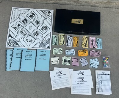 1986 Homestone STATUS Social Mobility Board Game Frangadakis First ...