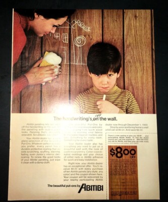 Life Magazine Ad ABITIBI Wood Panels 1969 Ad | eBay