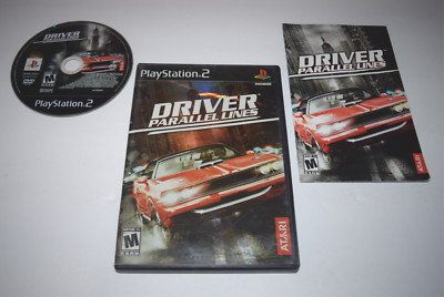 Driver Parallel Lines Playstation 2 PS2 Video Game Complete ...
