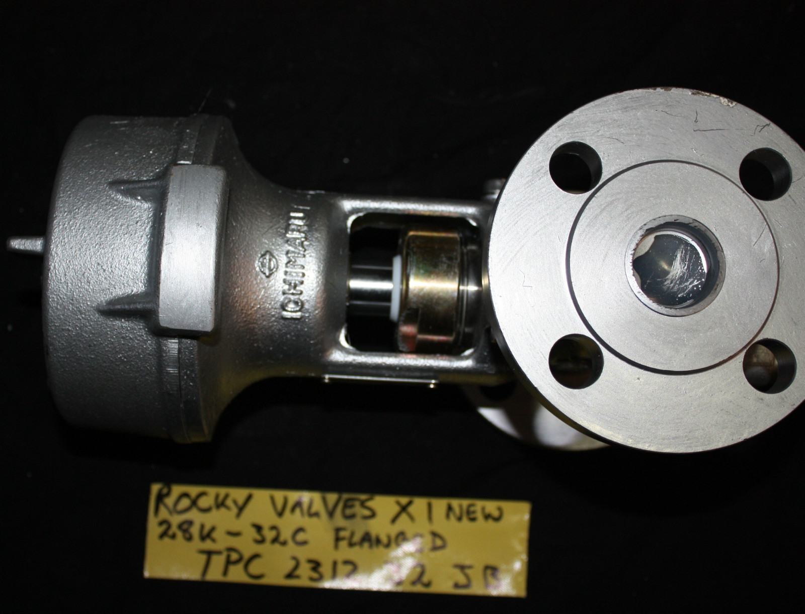 AirTec Rocky TPC-2312-32JB 1 1/4" DN32 flanged 3 way piston act.valve ...