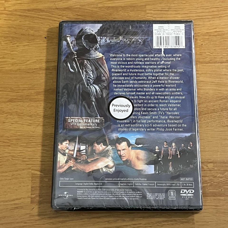 Riverworld (2003) Sci Fi Pictures Fantasy DVD Philip Jose Farmer Brad Johnson — | eBay