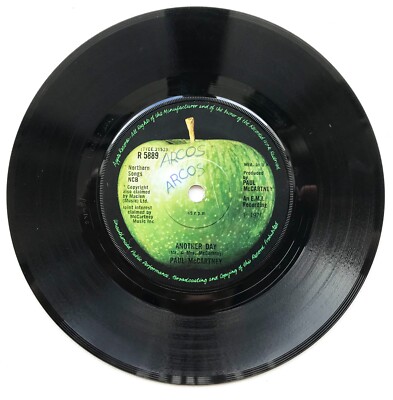 PAUL McCARTNEY - Another Day / Oh Woman Oh Why 45rpm single 1971 UK ...