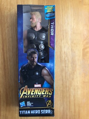 Marvel Avengers Infinity War THOR Titan Hero Series 12" Action Figure ⚡ ...