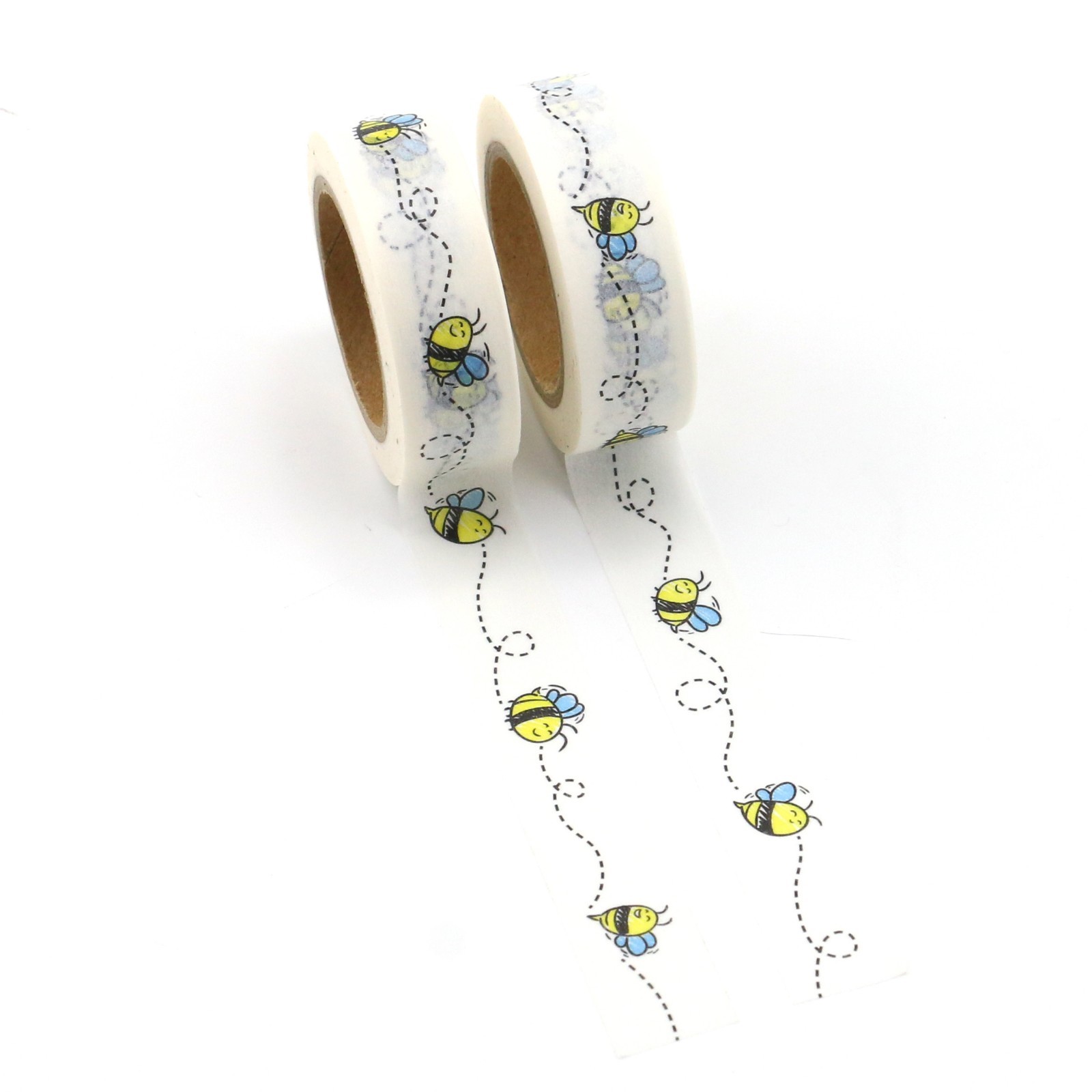 Bees Washi Masking Tape Bee Themed Craft Decorative Tape 15mm x 10 ...