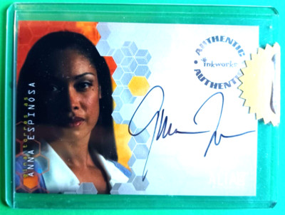 ALIAS SEASON 4 INKWORKS GINA TORRES AS ANNA ESPINOSA ON CARD AUTO ...