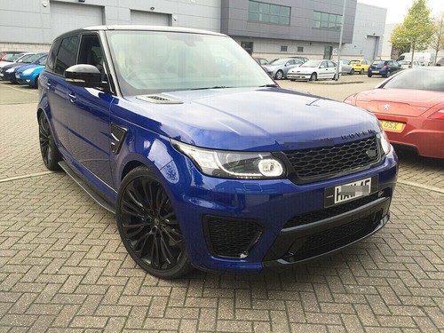 Fits for LR Range Rover Sport SVR 2014-2021 Black Design Side Step ...