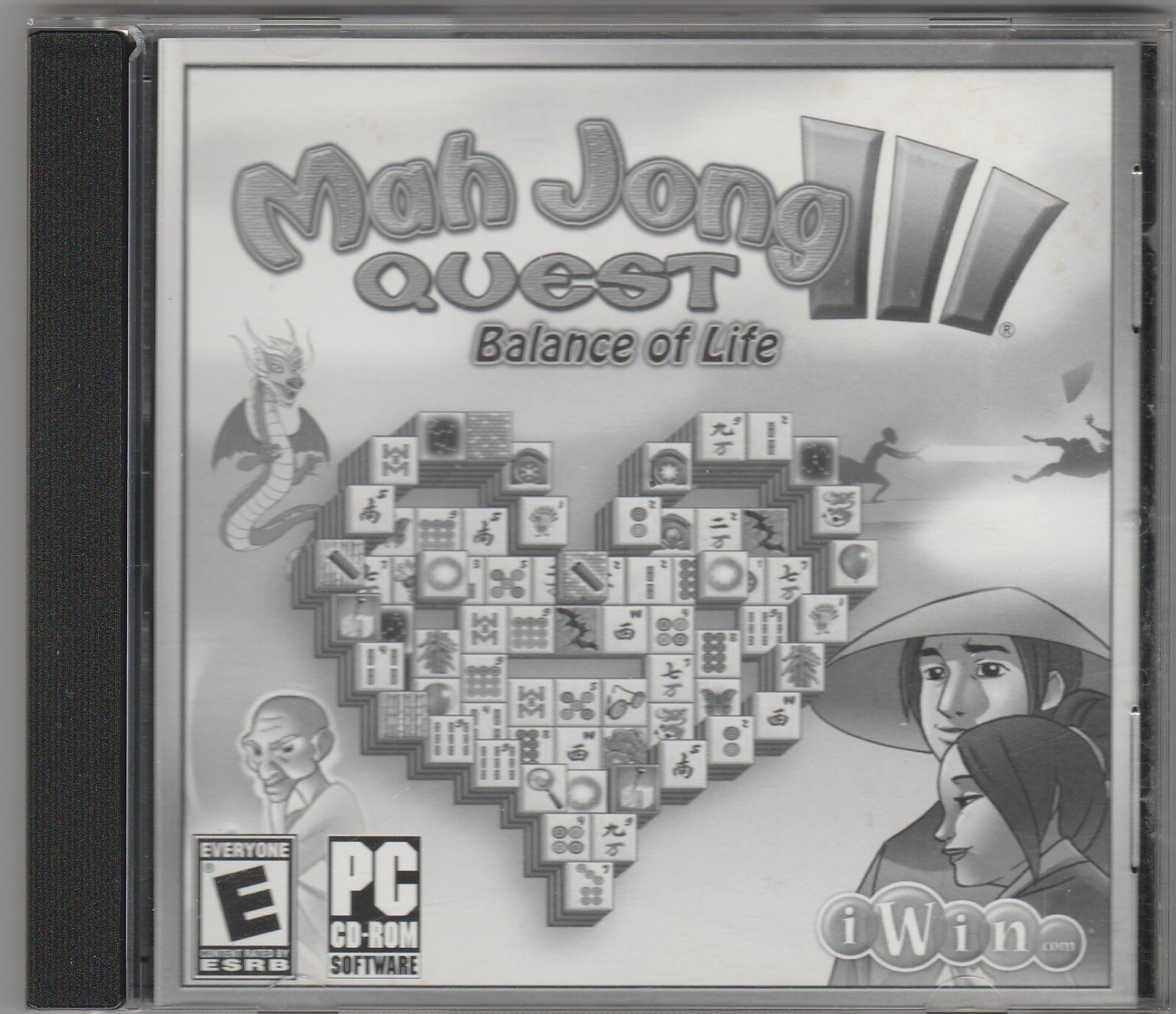 Mah Jong Quest III Balance of Life CD-Rom Game by iwin for Windows | eBay