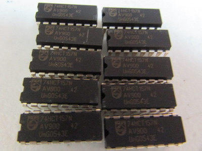 Philips 74HCT157N IC Integrated Circuit 16Pin - Lot of 10 Pieces NEW ...