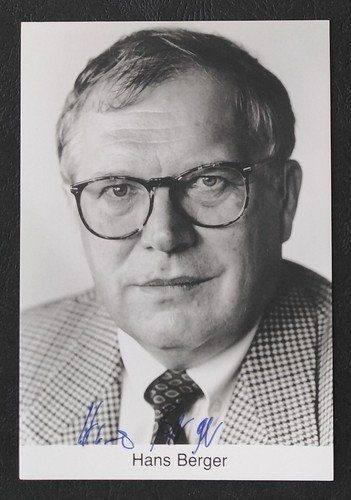 3551 Hans Berger IG Bergbau und Energie Foto original signiert | eBay.de