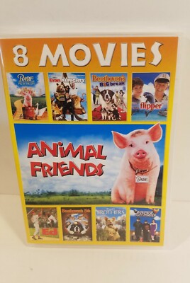 Animal Friends : 8-Movie Collection - DVD - Babe / Flipper / Beethoven ...