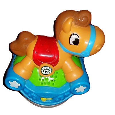 LeapFrog Roll & Go Horse Rocking Roly-Poly Pony Music Lights Sounds ...