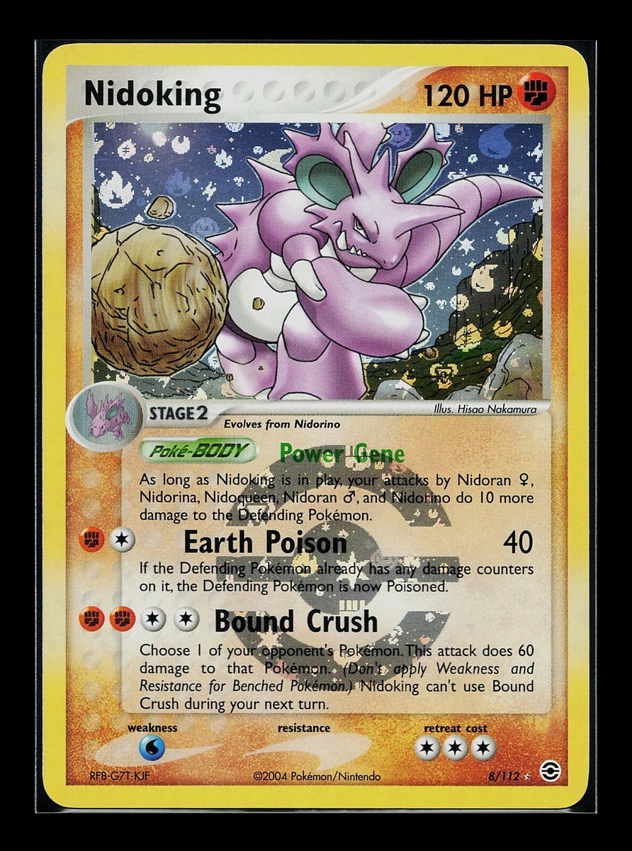Nidoking Card Ex