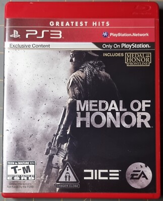 Medal of Honor Limited Edition PS3 Military Shooter CIB TESTED WORKS ...