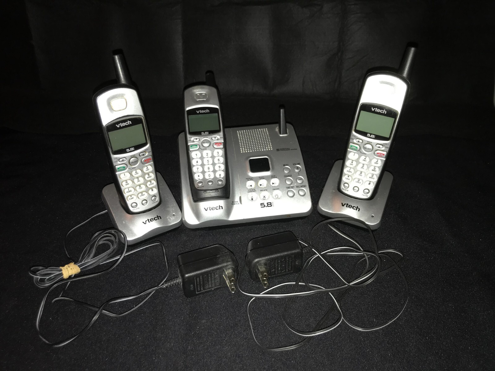 Vtech Digital Answering System 3 handsets 5.8 ghz Model #IA5874 | eBay