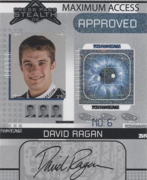 2008 Press Pass Stealth - Maximum Access David Ragan #MA 22 for sale ...