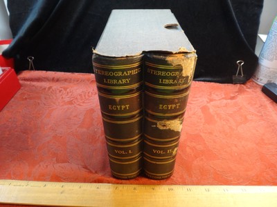 Antique Egypt Stereoview Empty Faux Card Box (No Cards) - Keystone View ...