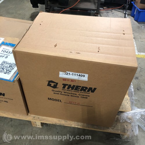 Thern 4777-K Helical Worm Gear Power Winch w/ Pendant Control FNOB | eBay