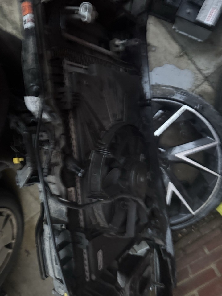 Ford Fiesta Mk7 Radiator Front Panel Crash Impact Bar 1.4 SNJA Petrol ...