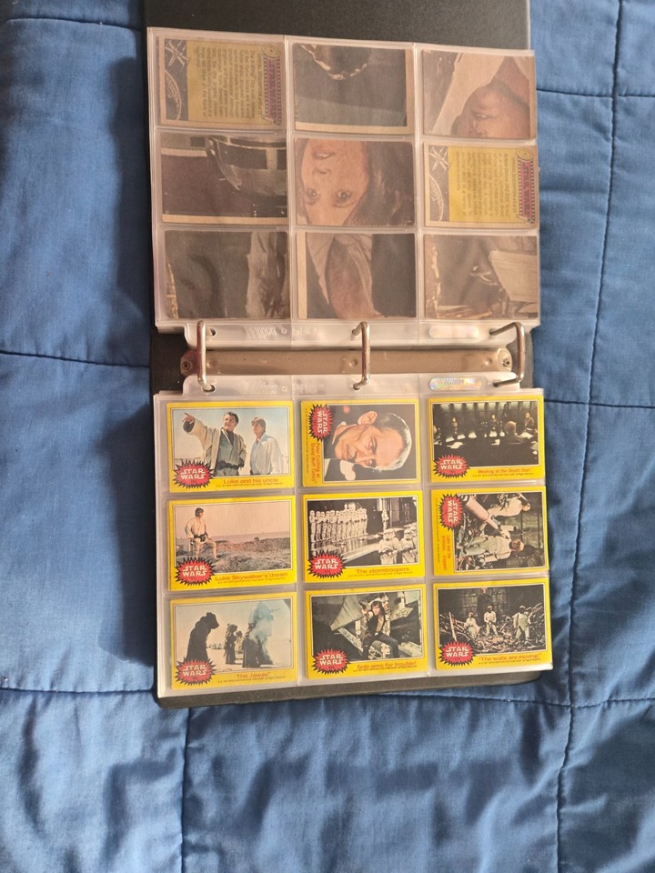 1977 Star Wars Blue Red Yellow Green, Empire Strikes Blue Red Partially ...