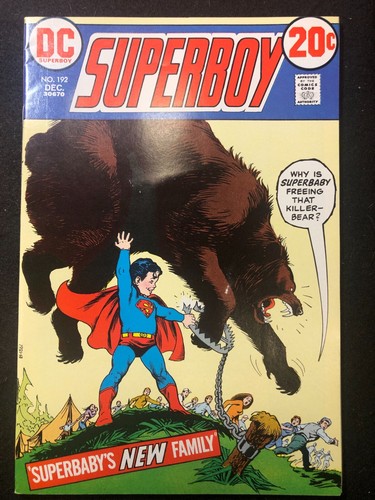 Superboy #192 DC Comic Book 1973 High Grade! | eBay