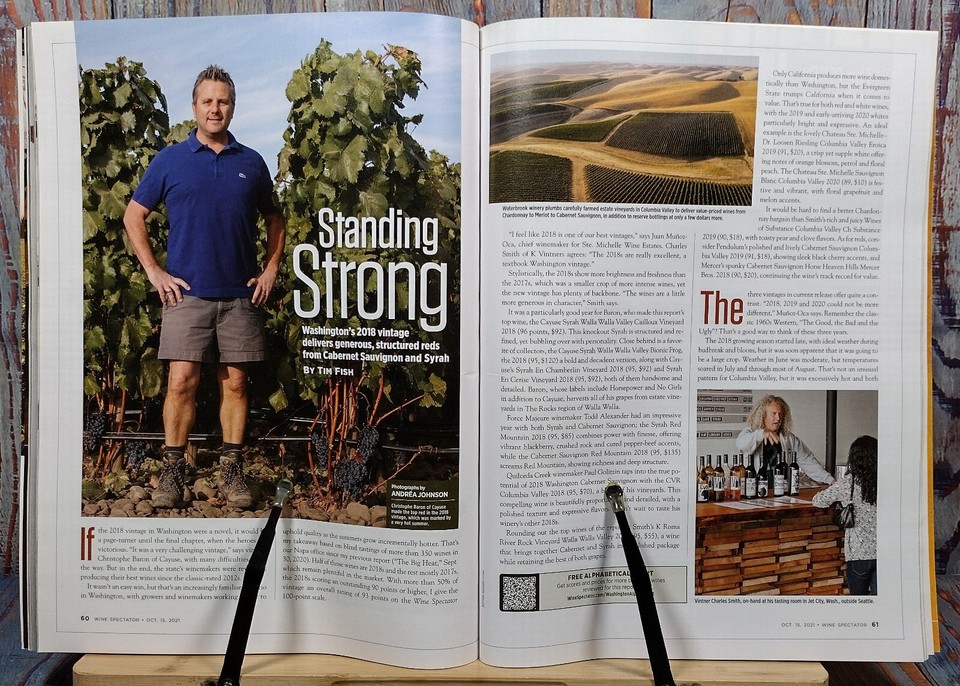 Wine Spectator Magazine OCT. 15, 2021 CRISTIE KERR Star Golfer Turned ...