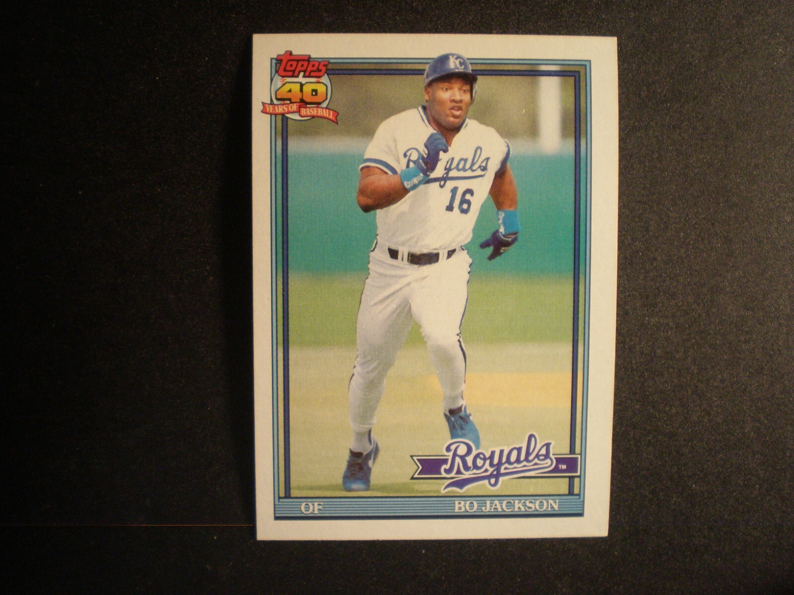 1991 Topps Baseball Royals Bo Jackson Card # 600 | eBay