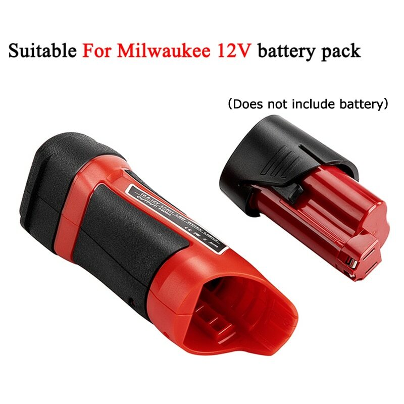Flashlight For Milwaukee 12V LED Work Light Li-Ion Battery 140LM ...
