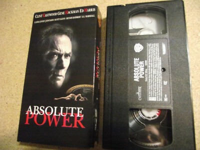 Absolute Power (VHS 1997) C2508. Clint Eastwood, Gene Hackman, Ed ...