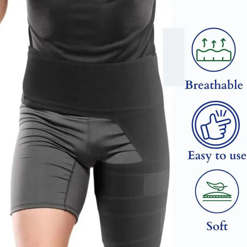 Hip Brace Compression Groin Support Wrap for Sciatica Pain Relief Thigh ...