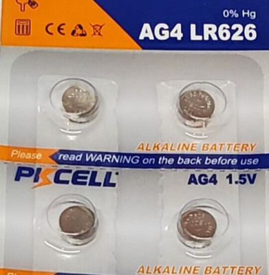 4x AG4 LR626 PKCELL Battery LR66 377 377A 626 177 V377 US Seller | eBay