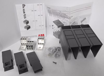 ABB 1SDA074478R1 KT4TN Distribution Terminal Lug Kit 3-lugs (6)4-14AWG ...