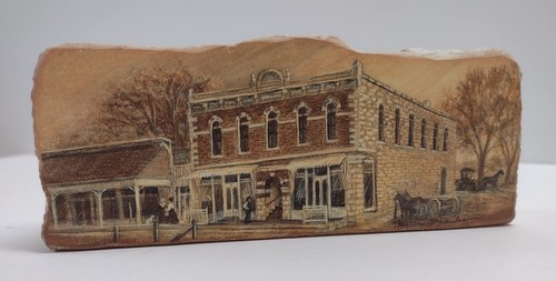 The Original Images on Stone Signed by Phyllis Shanks, Old West ...