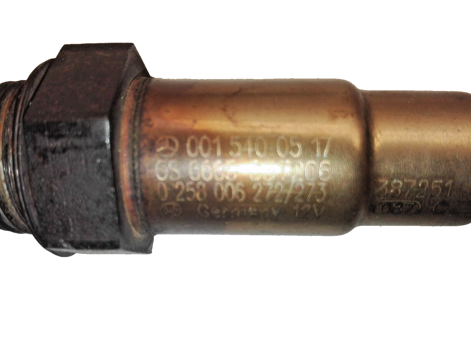 03 MERCEDES E320 W211 FRONT OXYGEN O2 SENSOR 0015400517 OEM | eBay