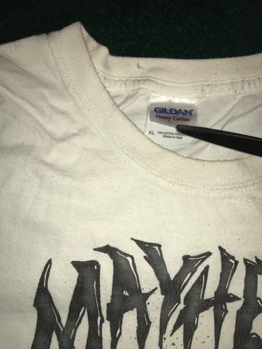 mayhem fest 2014 rare preowned size xl tshirt | eBay