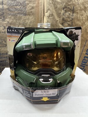 Realistic HALO Master Chief Adult Size Medium/Large Helmet Cosplay ...