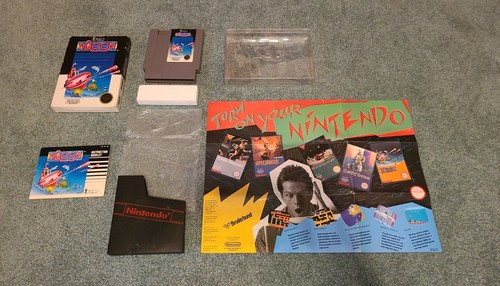 Sqoon (Nintendo) NES (100% Authentic!) COMPLETE IN BOX! Tested & WORKS ...
