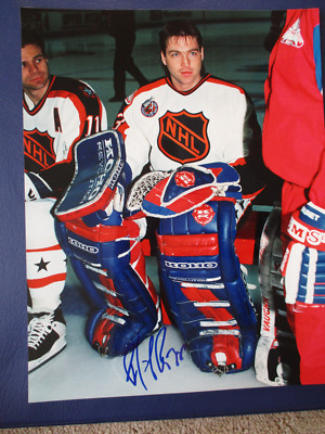 Patrick Roy Auto Signed 8x10 1993 NHL All Star Game Hockey Photo W/COA ...