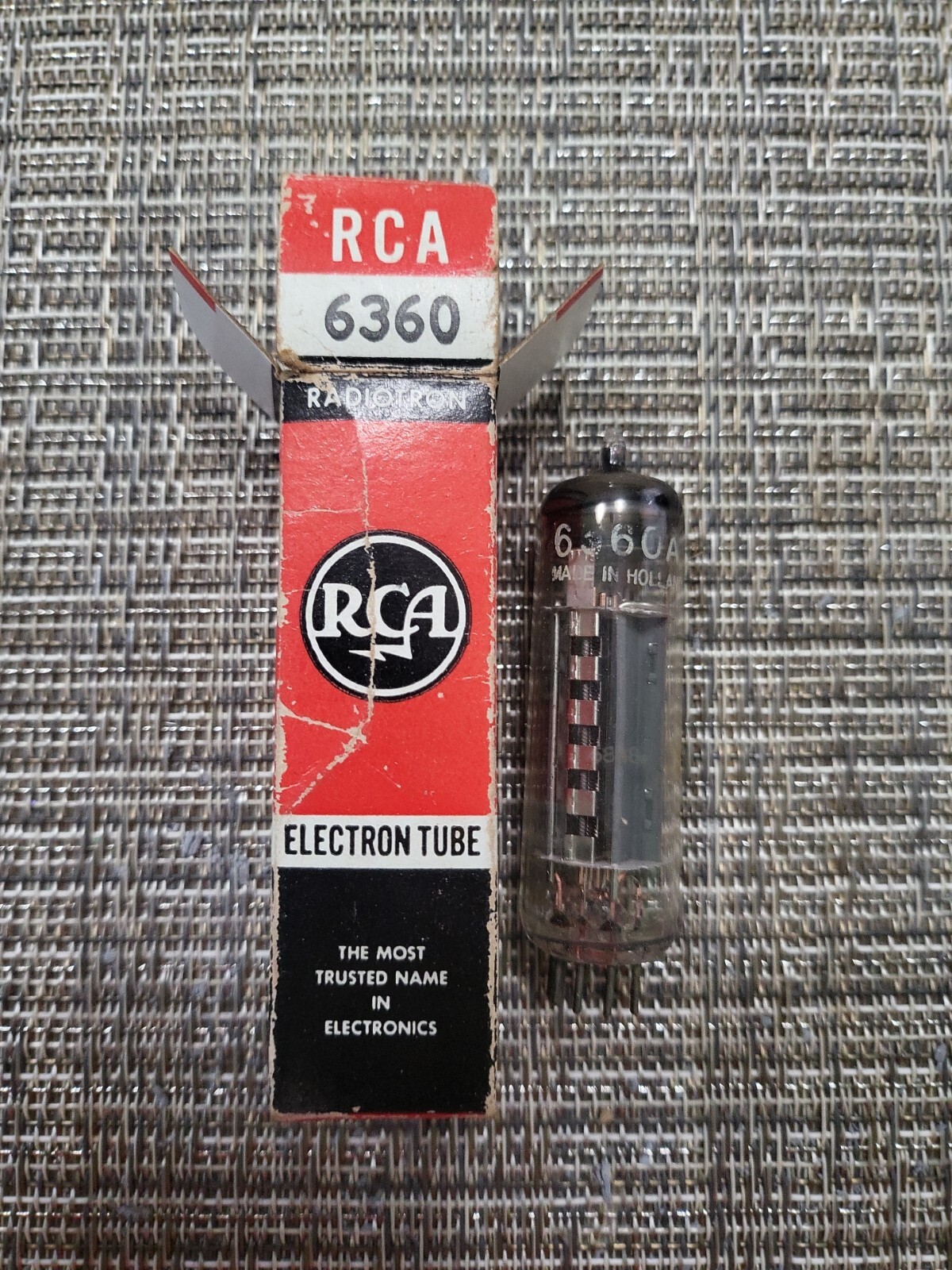 2 RCA 6360 Vacuum Tubes NOS Tested Matching Codes for sale online | eBay