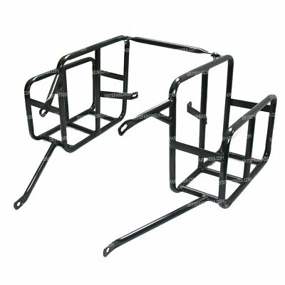 Luggage Pannier Carrier Set For Royal Enfield UCE Bullet Standard 350/ ...
