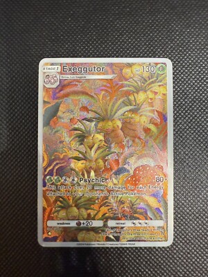Pocket TCG Exeggutor Illustration Rare Mythical Island (A1a) | eBay