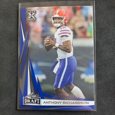 2023 Leaf Draft - Base V2 Blue #B2-5 Anthony Richardson (RC) | eBay