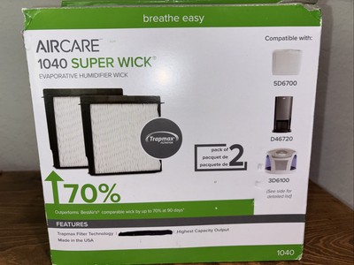 2 Boxes AirCare 1040 Super Wick Evaporative Humidifier Wick 2 pk NEW (4 ...