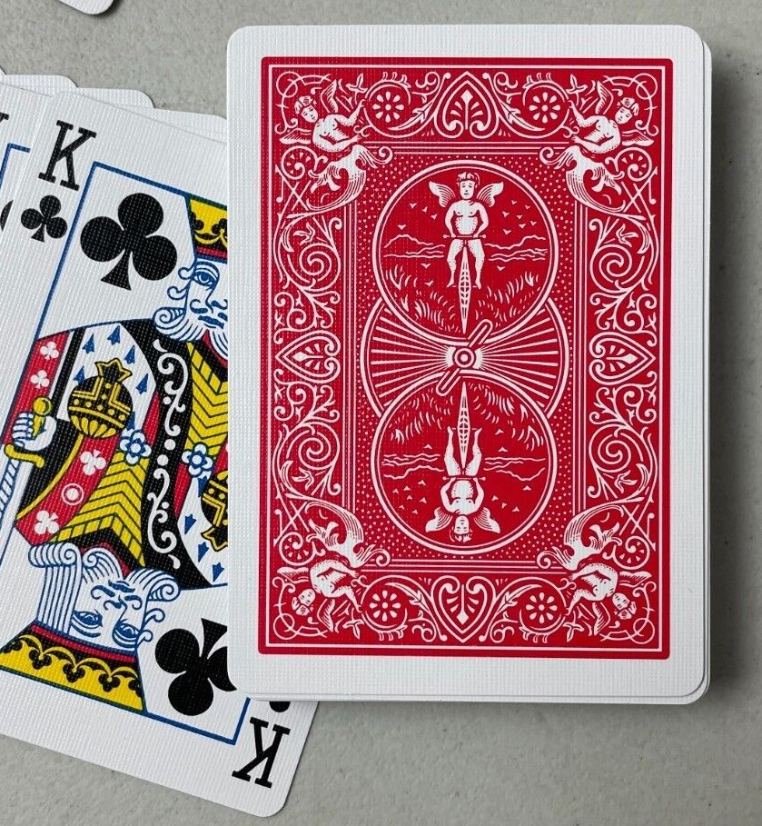 Force Deck of Cards Magic Trick Bicycle Red Rider Back Standard Choose ...