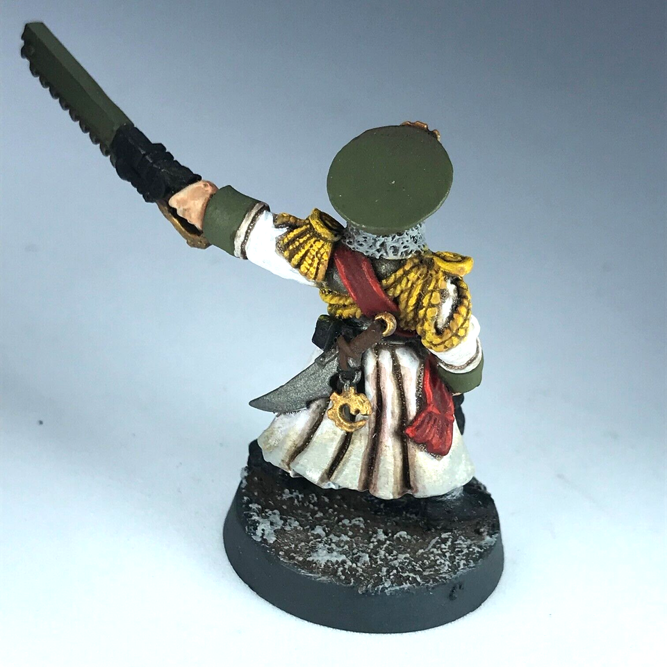Classic Metal Valhallan Guard Officer Imperial Guard - Warhammer 40K ...