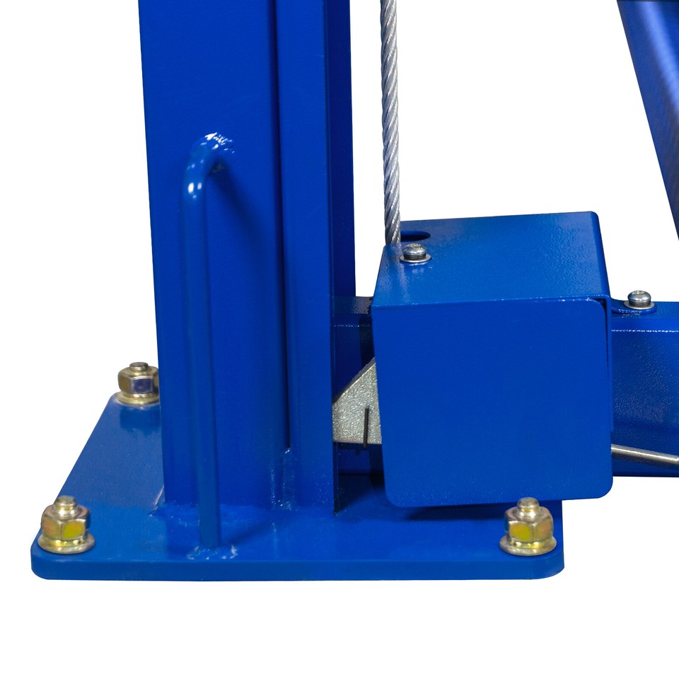 Weize 8500lbs 4 Post Car Lift with Caster Kits Auto Car Storage Lift ...