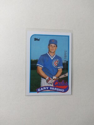 2017 Topps Baseball Rediscover Topps Buyback Silver Gary Varsho Cubs ...
