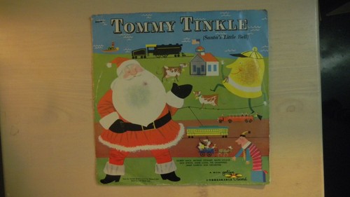 RARE A Big Golden Record TOMMY TINKLE (Santa's Little Bell) 10" 78 RPM ...